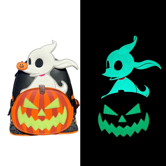Loungefly | Bags | Loungefly Zero Nightmare Before Christmas Pumpkin ...